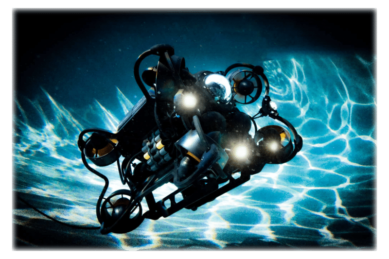 SRV-8 Underwater Drone | RJE Oceanbotics Remotely Operated Vehicle