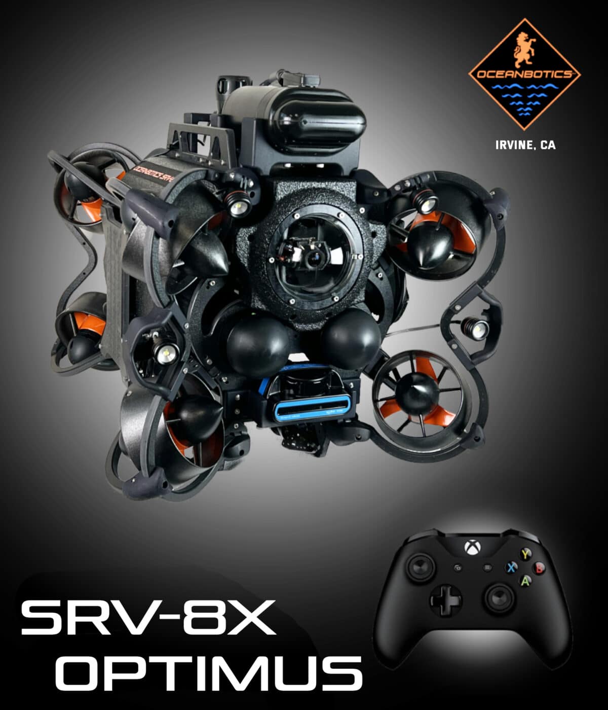 Introducing The SRV-8X Optimus Underwater ROV - Oceanbotics