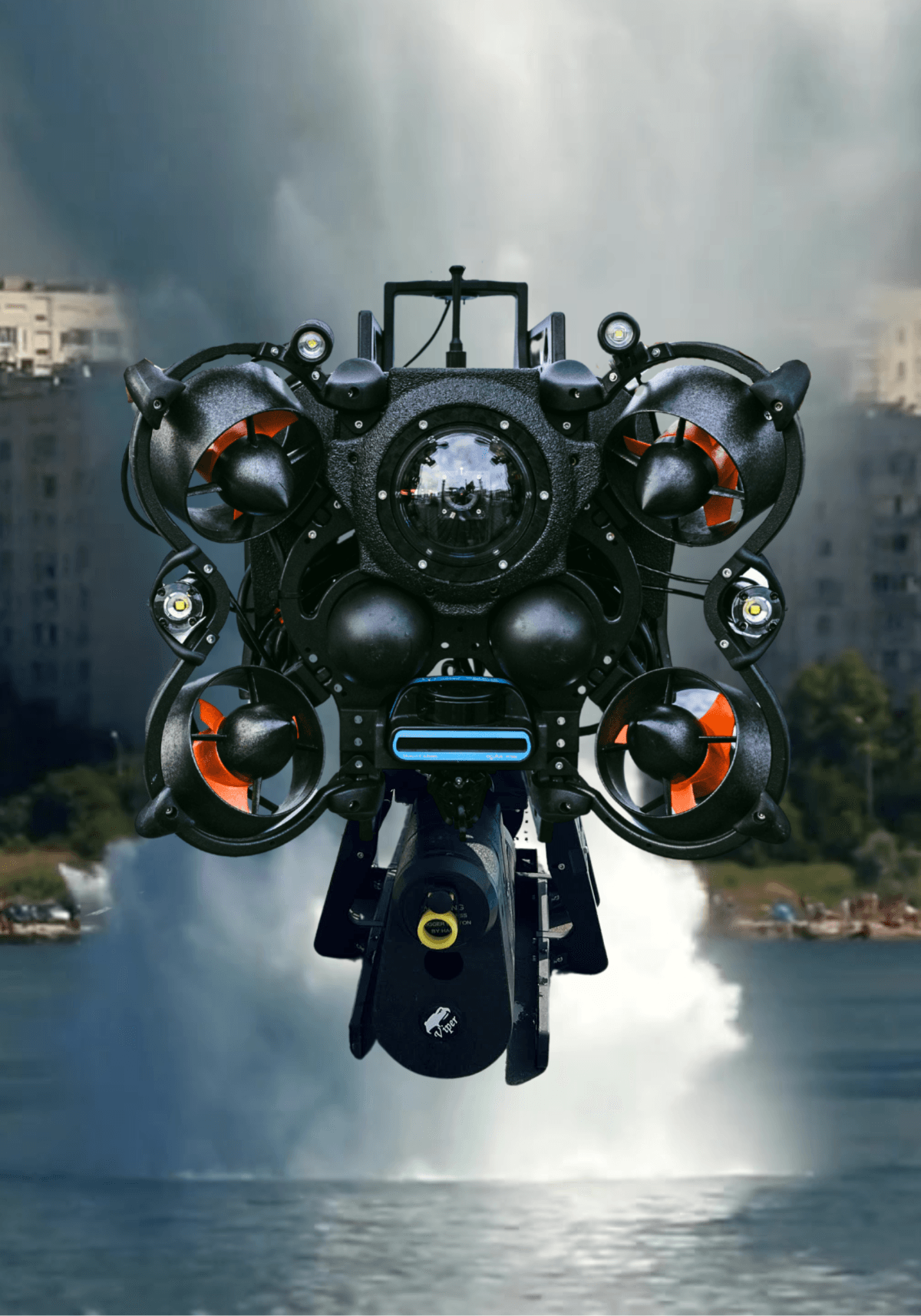 Remotely Operated Underwater Vehicle for Mine Neutralization